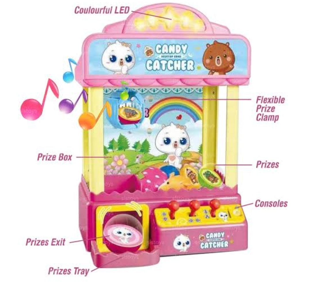 Battery operated candy catcher claw machine for kids – Kidospark