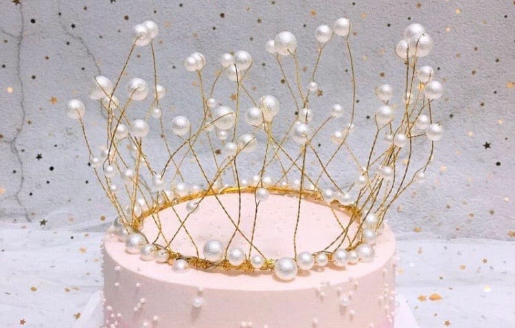 Princess theme crown Cake Topper – Kidospark