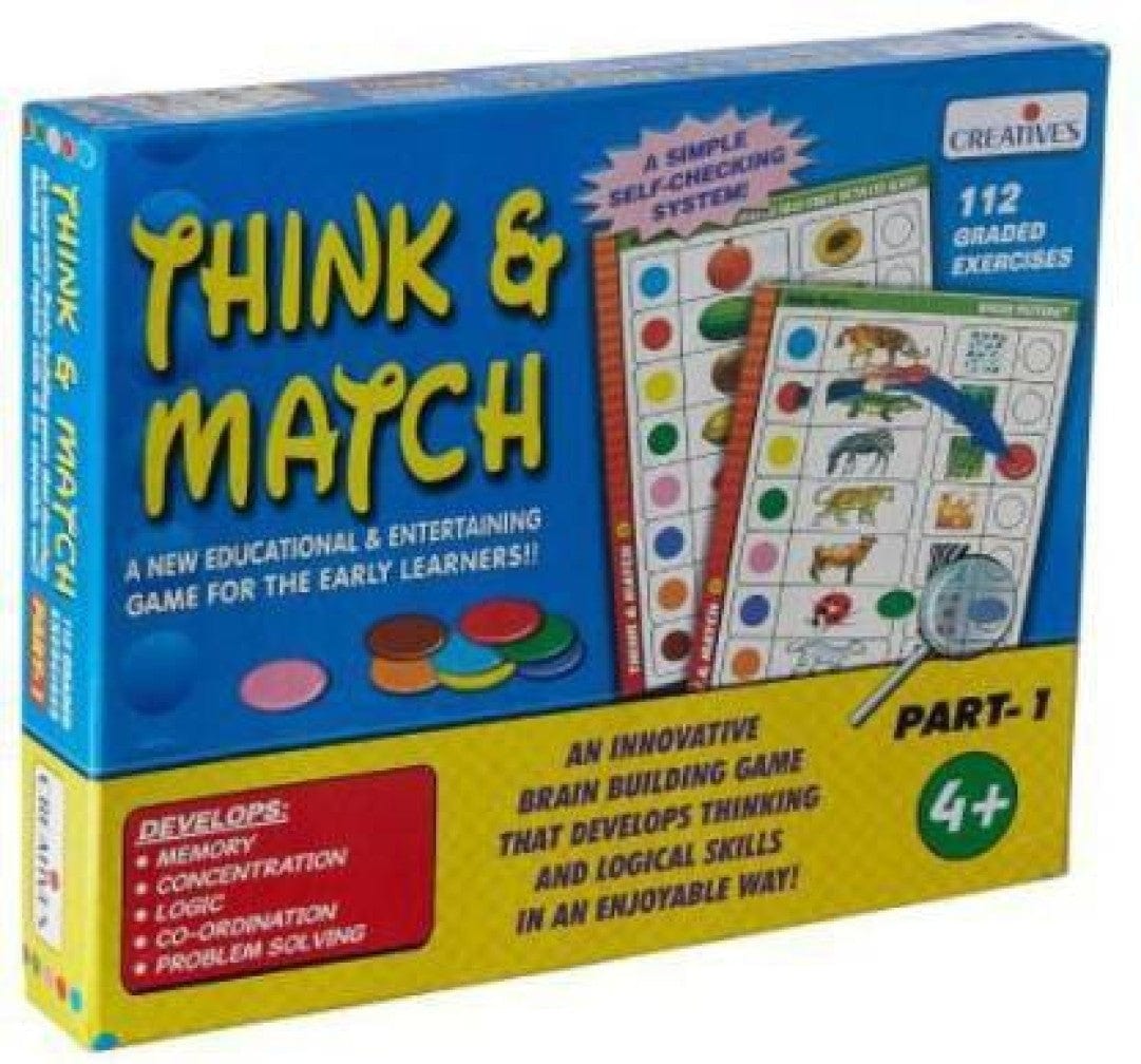 Think and match brain building game - Learn, Engage and Grow – Kidospark